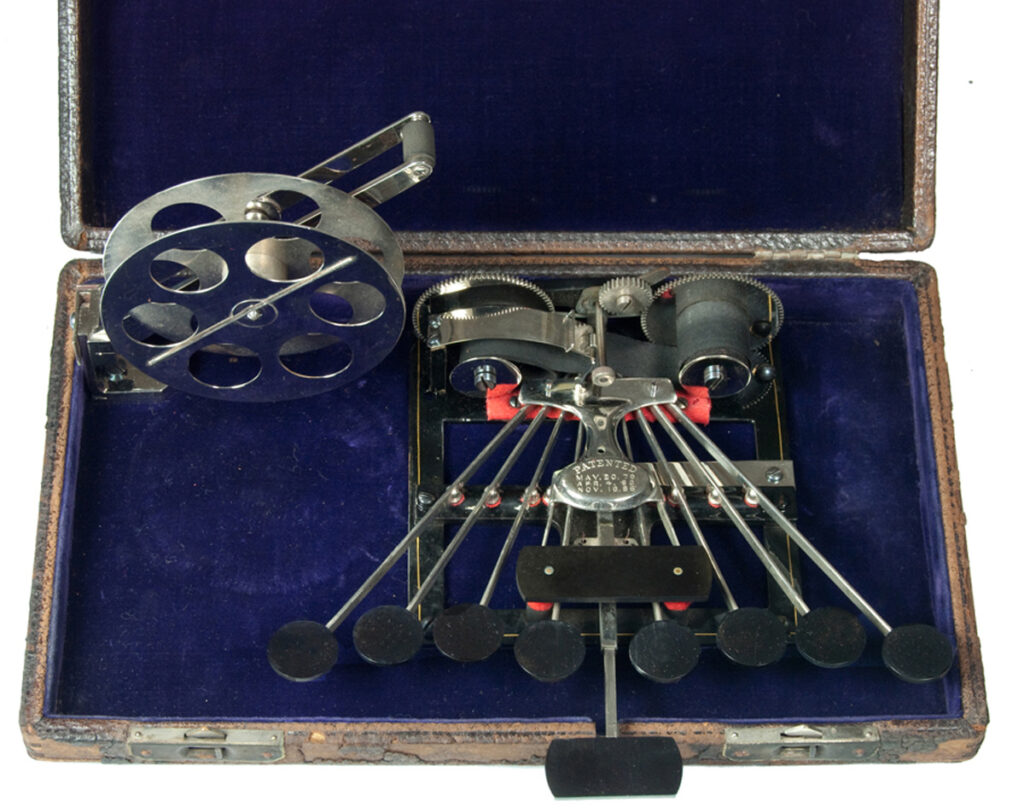 Stenograph 1 - 4th form, cased - Antique Typewriters